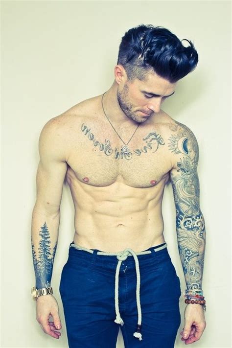 Male Models With Tattoos Tumblr