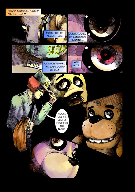 You Should Read This Fan Made Five Nights At Freddys Comic Kotaku Australia