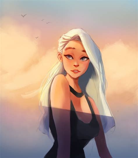 Artstation Kara Val Gaquit Girls Cartoon Art Illustration Art Girl Digital Art Girl
