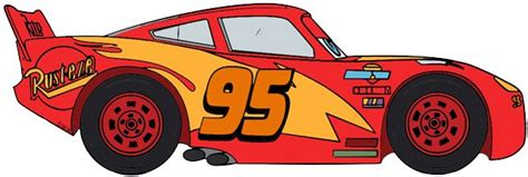 How To Draw Lightning Mcqueen Side View