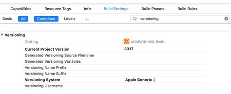 ios incrementing build number xcode on last component stack overflow