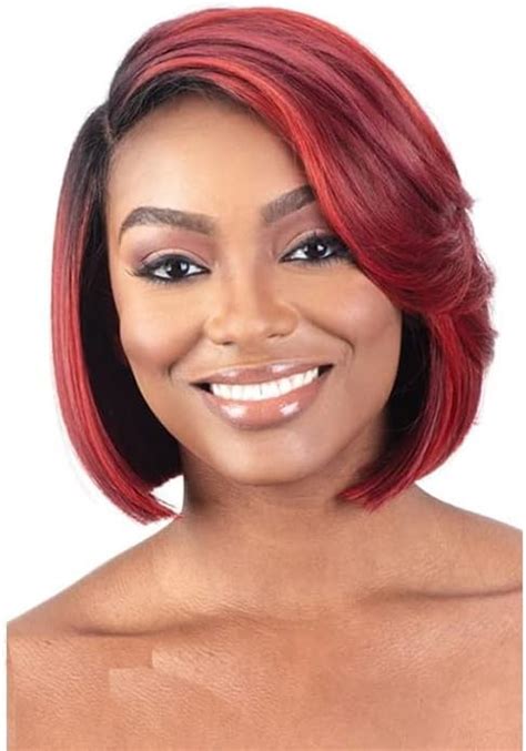 Milky Way Organique Hd Lace Front Wig Bob Life Zia 1b Beauty And Personal Care