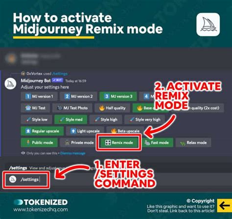 Explained Midjourney Remix Mode Tokenized