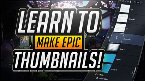 How To Make A Thumbnail For YouTube With Photoshop CS6 CC In 2020