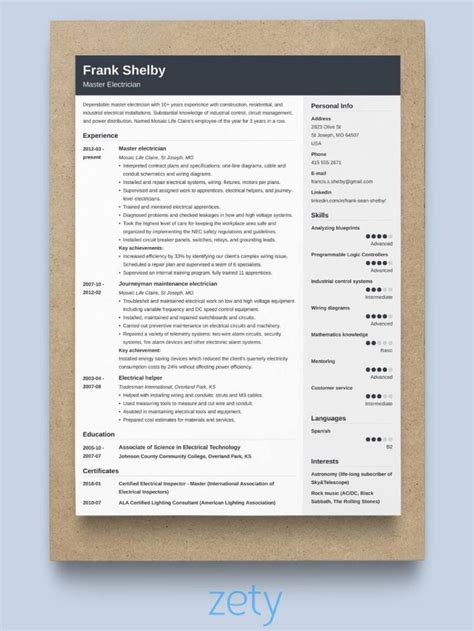 Common Resume Types