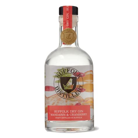 Suffolk Distillery Mandarin And Cranberry Gin Colchester Brewery