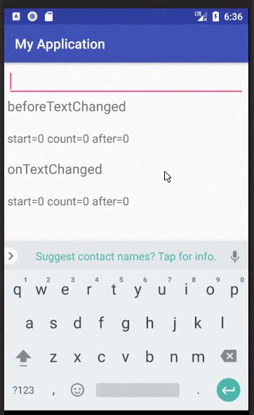 How To Get Value From Edittext Without Submit Button In Android Studio
