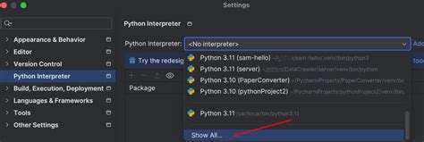 Python PyCharm How To Fully Remove Old Invalid Interpreters