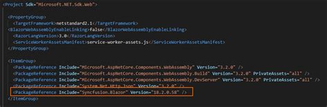 Convert Project Blazor Extension For Visual Studio Code Syncfusion