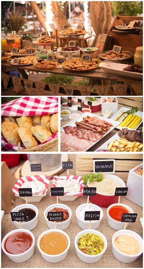 How Beautiful Is This Backyard Bbq Table Setting Display Your Summer Bbq Menu For Everyone To