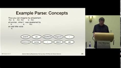abstract meaning representation parsing using lstm recurrent neural networks acl 2017 youtube