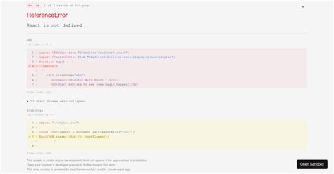 React With Ckeditor Forked Codesandbox