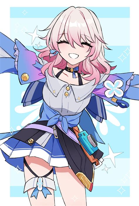 March 7th Honkai And 1 More Drawn By Nagano Ayu Danbooru