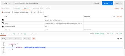 Run Query From Postman