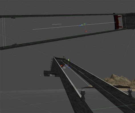 parameterising one axis of collider projecting extents not quite working questions