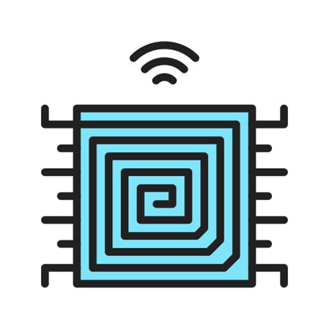 Radio Frequency Identification Generic Color Lineal Color Icon