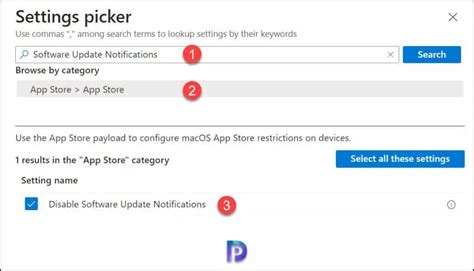 Disable Software Update Notifications On MacOS Using Intune