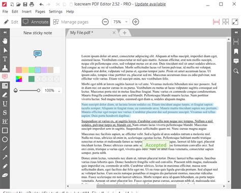 how to annotate a pdf icecream apps