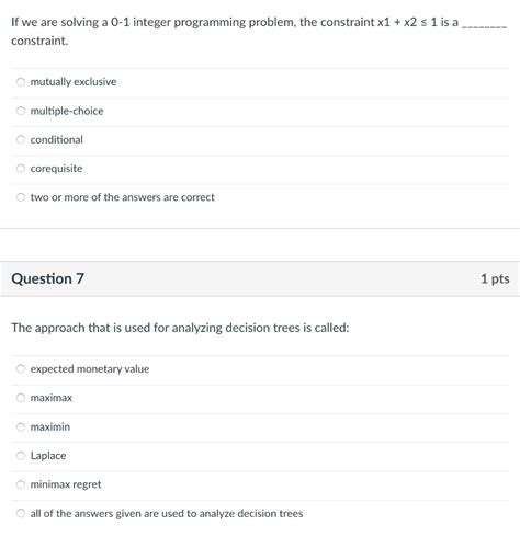 solved if we are solving a 0 1 integer programming problem