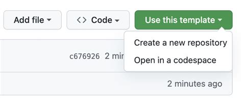 Creating A Codespace From A Template GitHub Docs