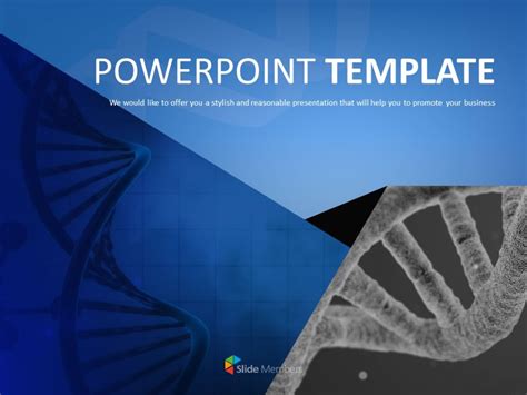 DNA Theme Free Presentation Template
