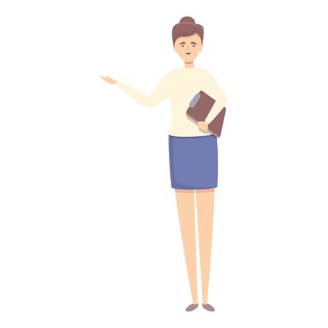 Teacher Speaker Icon Cartoon Vector Adult Person 14334114 Vector Art