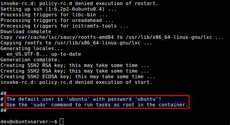How To Create And Manage LXC Containers On Ubuntu