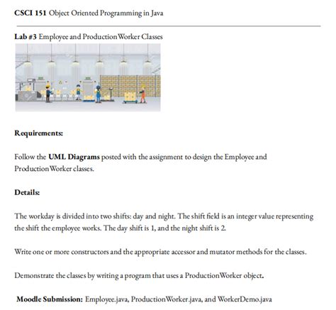 solved csci 151 object oriented programming in java lab 3