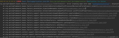 （已解决）org springframework beans factory unsatisfieddependencyexception error creating bean with