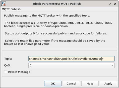 publish and subscribe to messages on thingspeak using mqtt blocks matlab and simulink mathworks 中国