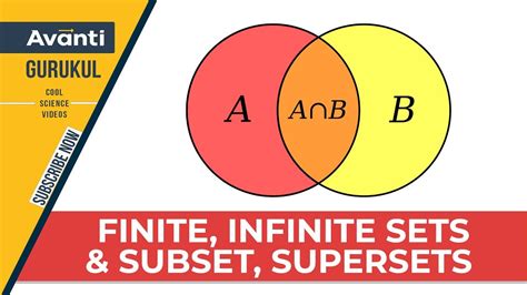 11m01 sets finite infinite sets and subset supersets youtube