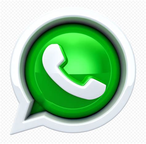 HD 3D WhatsApp Wa App Logo Icon PNG Citypng