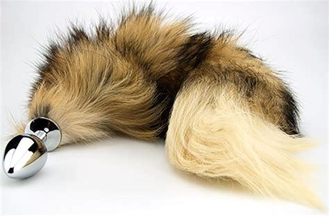 Furry Fantasy Tail Butt Plug Red Fox Uk Health And Personal Care