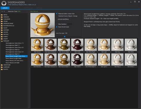 V Ray Material Presets Pro ScriptSpot Presets Material Plugins
