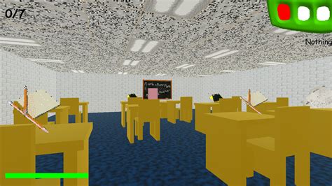 Baldis Basics In Education And Learning Official Promotional Image Mobygames