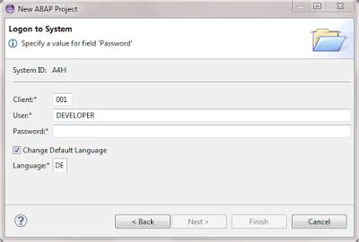 Using Keepass To Logon To A Abap Project In Abap In Eclipse Artofit