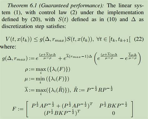 on self triggered control for linear systems guarantees and complexity 知乎