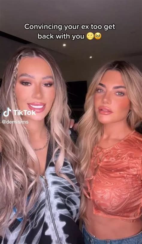 Megan Barton Hanson And Demi Sims Spark Rumours Theyve Rekindled Romance In New Clip Ok Magazine