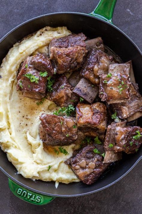 Slow Cooker Beef Short Ribs Momsdish Food 24h