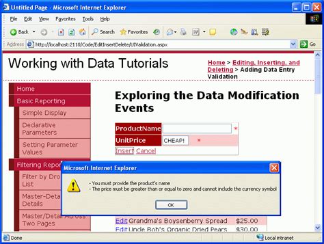 adding validation controls to the editing and inserting interfaces vb microsoft learn