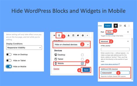 How To Hide WordPress Blocks And Widgets In Mobile Devices WebNots