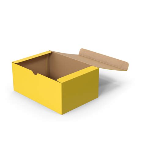 Yellow Box Package Opened Png Images And Psds For Download Pixelsquid S11741038c