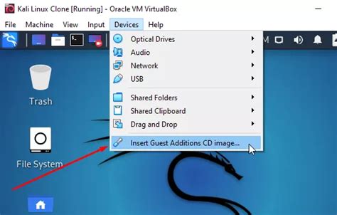 How To Install VirtualBox Guest Additions On Kali Linux Linux Nightly