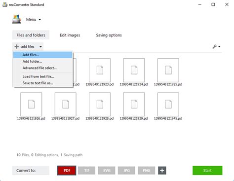 converting multipage pcl files reaconverter