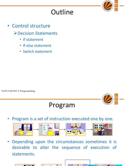 conditional statements pdf control flow c programming language
