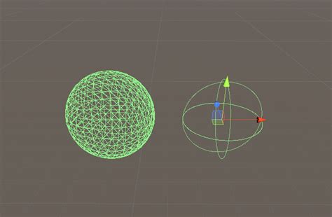 are these the same thing a primitive sphere collider and a sphere object with a mesh collider