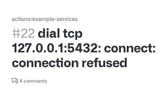 Troubleshooting Dial Tcp 127 0 0 1 Connect Connection Refused Error