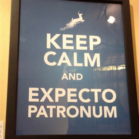 Keep Calm And Expecto Patronum By Scott Thigpen Naked Art Gallery