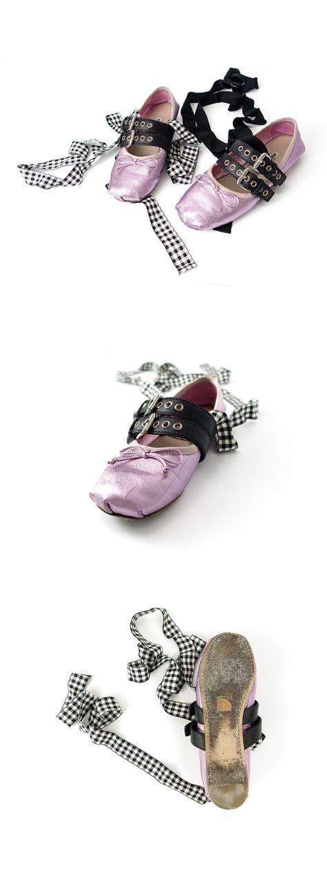 Vintage Miu Miu Ballerina Flat Shoes