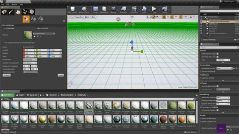 preparing grid settings for unreal engine cghero